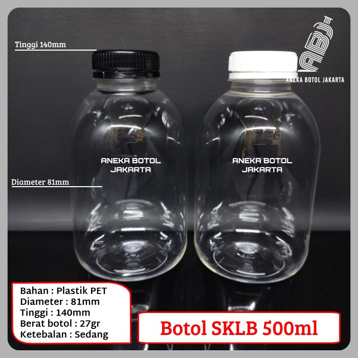 Jual Botol gendut 500 ml 27gr / Botol SKLB 500 ml 27gr | Shopee Indonesia