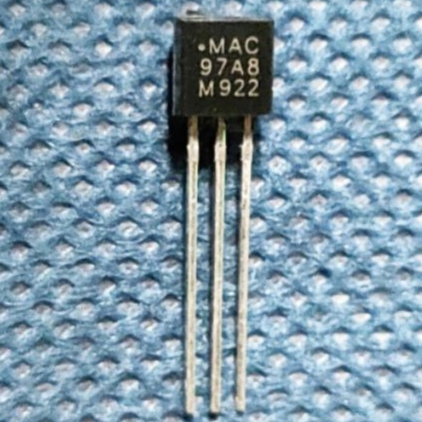 Jual MAC97A8 MAC 97A8 THYRISTOR TRIAC 6A 600V TO92 | Shopee Indonesia