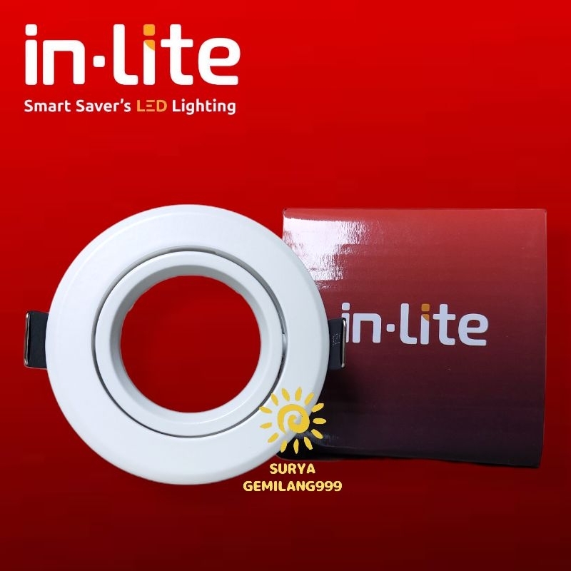 Jual INLITE - KAP DOWNLIGHT RUMAH LAMPU MR16 ADJUSTABLE INFX036 INFX046 ...