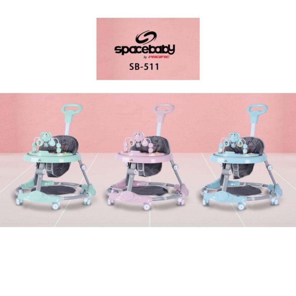 Jual BABY WALKER SPACE BABY SB 511 MUSIK | Shopee Indonesia