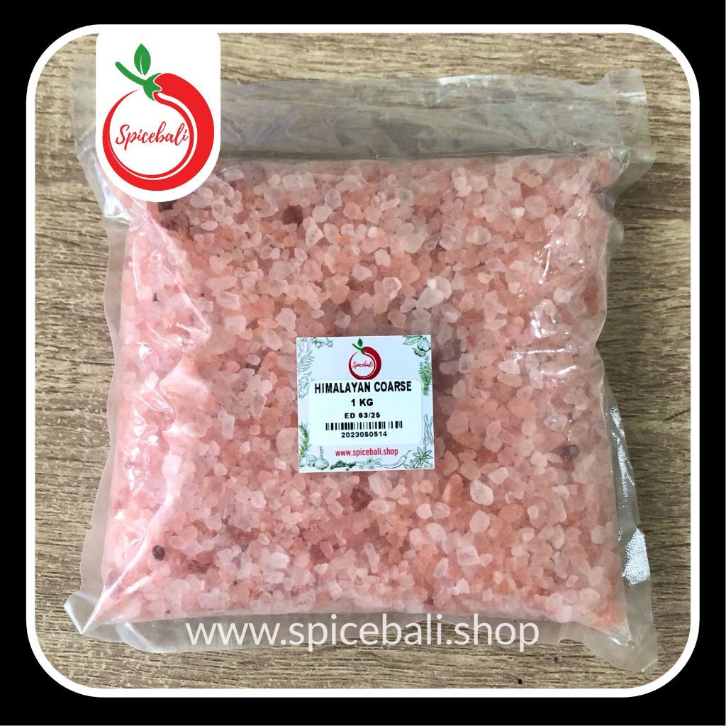 Jual Garam Pink Himalaya Kasar 1 kg / Himalayan Pink Salt Coarse 1 kg ...