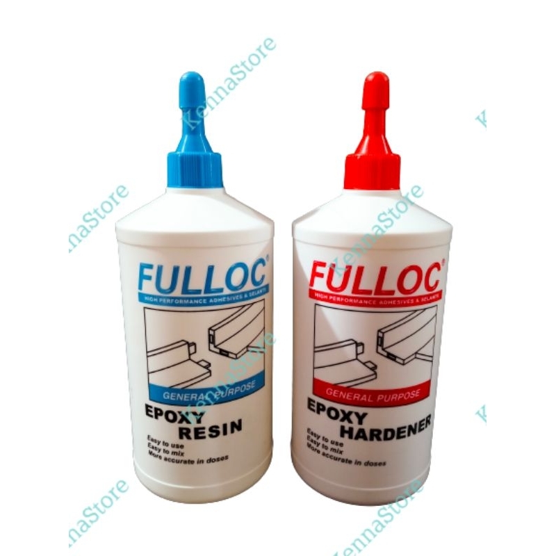 Jual Lem Epoxy Fulloc 1 Set (Resin + Hardener) | Shopee Indonesia