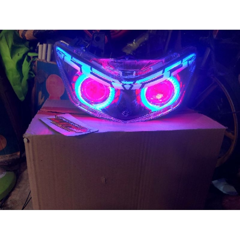 Jual paket all new beat led 2020 2022 2023 2024 custom double projie ...