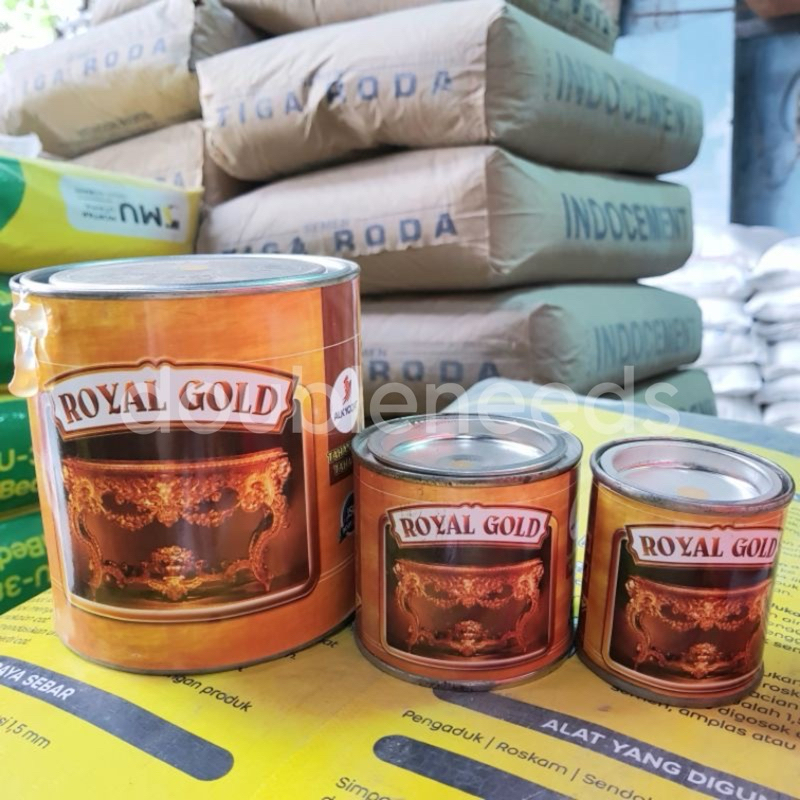 Jual CAT EMAS NEO ALKYCOAT ROYAL GOLD 100G 200G 900G | Shopee Indonesia