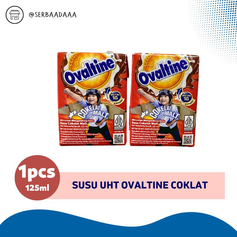 Jual Ovaltine Susu UHT Chocomalt 125ml | Shopee Indonesia