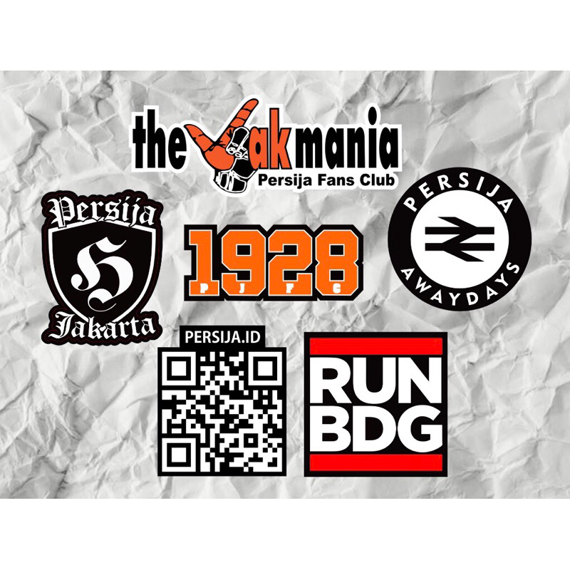 Jual sticker pack the jakmania jakarta 1928 | Shopee Indonesia