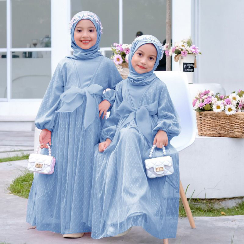Jual KID LADYS GAMIS MUSLIM ANAK S M L XL XXL 3-14TH GAMIS ANAK CANTIK ...