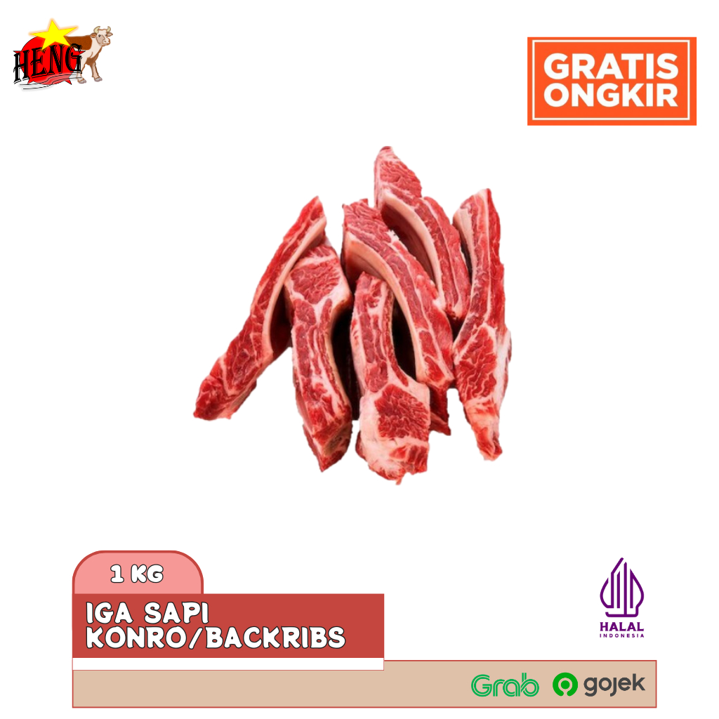 Jual iga sapi konro / beef backribs - 1kg | Shopee Indonesia
