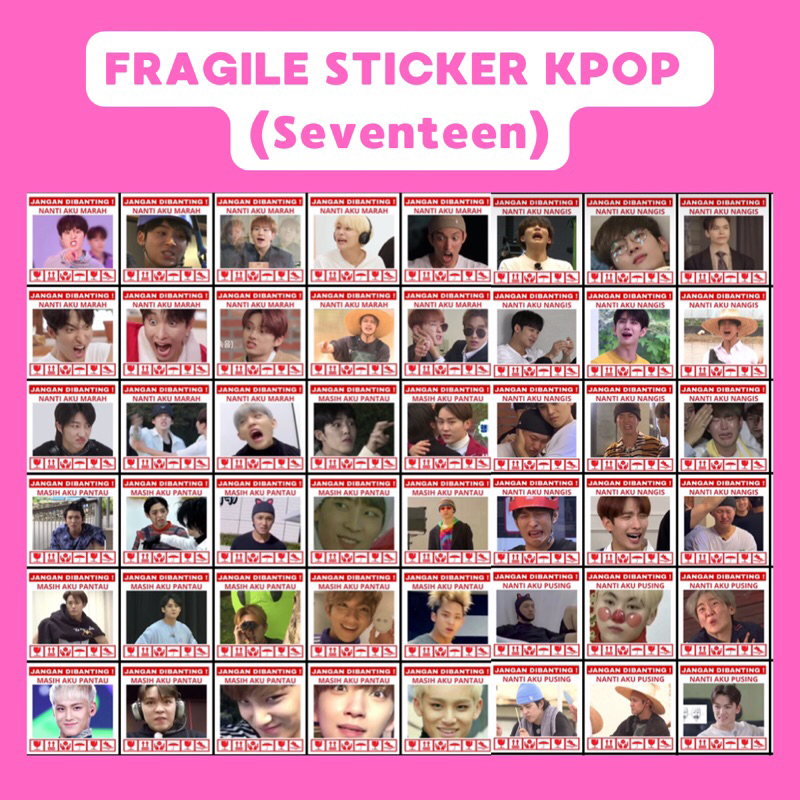 Jual STICKER FRAGILE KPOP | Shopee Indonesia