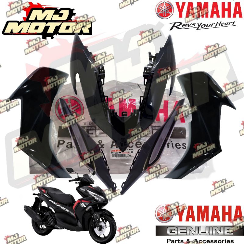 Jual FUL FULL SET COVER BODY HALUS NEW AEROX 155 CONNECTED (5PCS) BBP ...