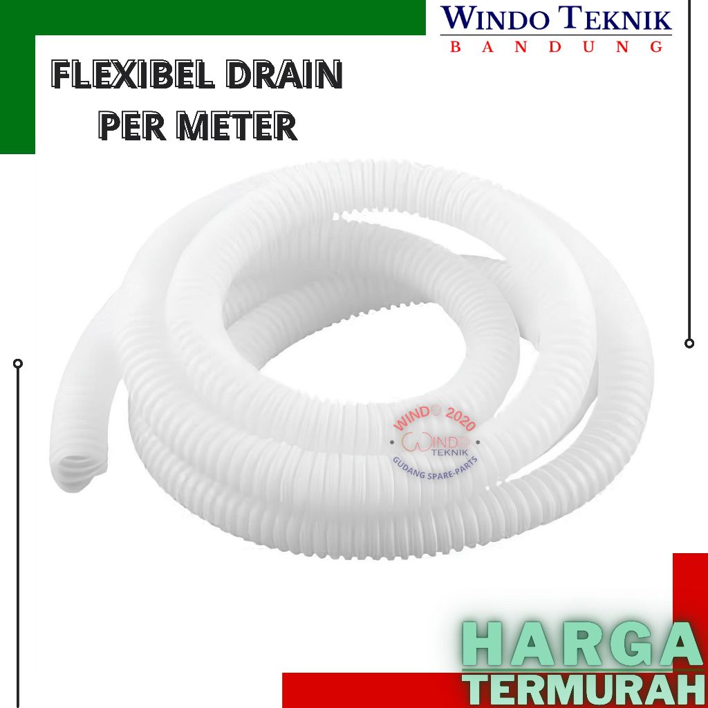 Jual FLEXIBLE DRAIN PER METER | SELANG PEMBUANGAN AC | SELANG DRAIN ...