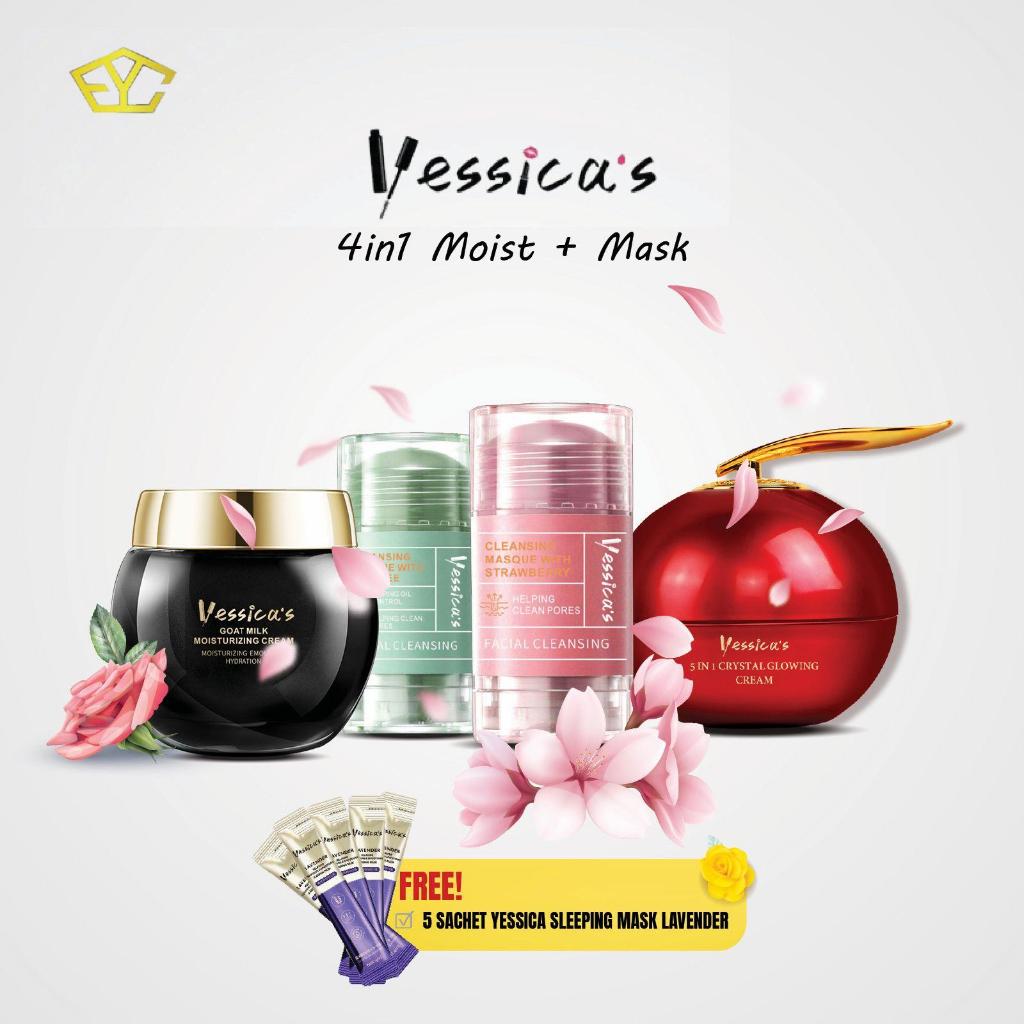 Jual FYC - Glow Series 4IN1, 5IN1 & 6IN1 Yessica's Skincare Moisturizer ...