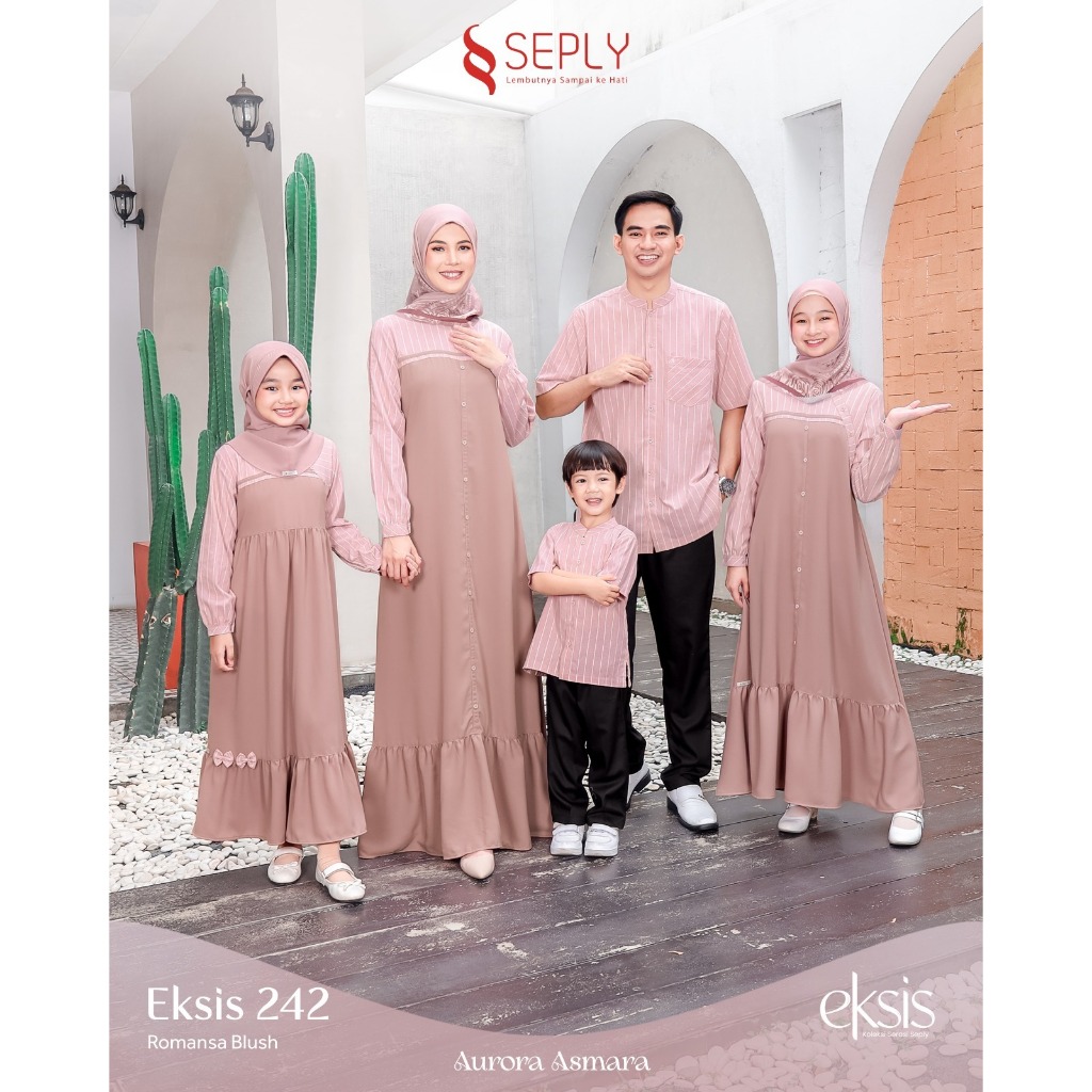 Jual Ethica Seply Baju Sarimbit Keluarga Lebaran 2024 Eksis 242 Romansa ...