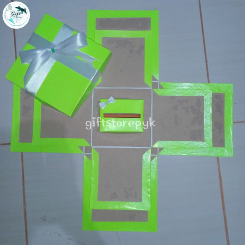 Jual EXPLOSION BOX KOSONG || EXPLOSION BOX KOTAK UANG TARIK || GIFT BOX ...