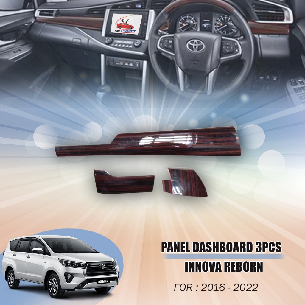 Jual PANEL WOOD INNOVA REBORN 2016 - 2023 3 PCS / ORIGINAL PANEL ...