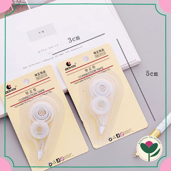 Jual Tip ex aesthetic white tip ex putih transparan correction tape ...