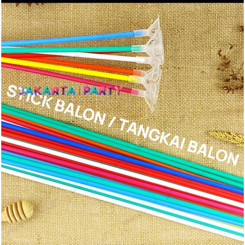 Jual stick balon lengkap dengan cup harga satuan | Shopee Indonesia