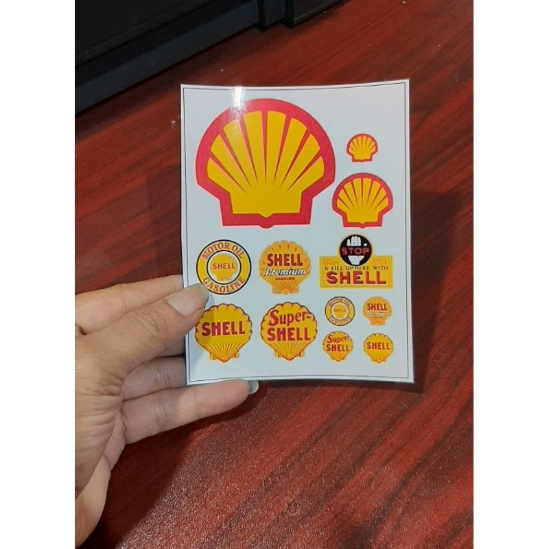 Jual Stiker Aksesoris Diorama Garasi universal shell trafficshop ...
