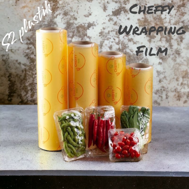 Jual PLASTIK WRAPPING CHEFFY 35CM X 500METER/PLASTIK WRAPPING MAKANAN ...