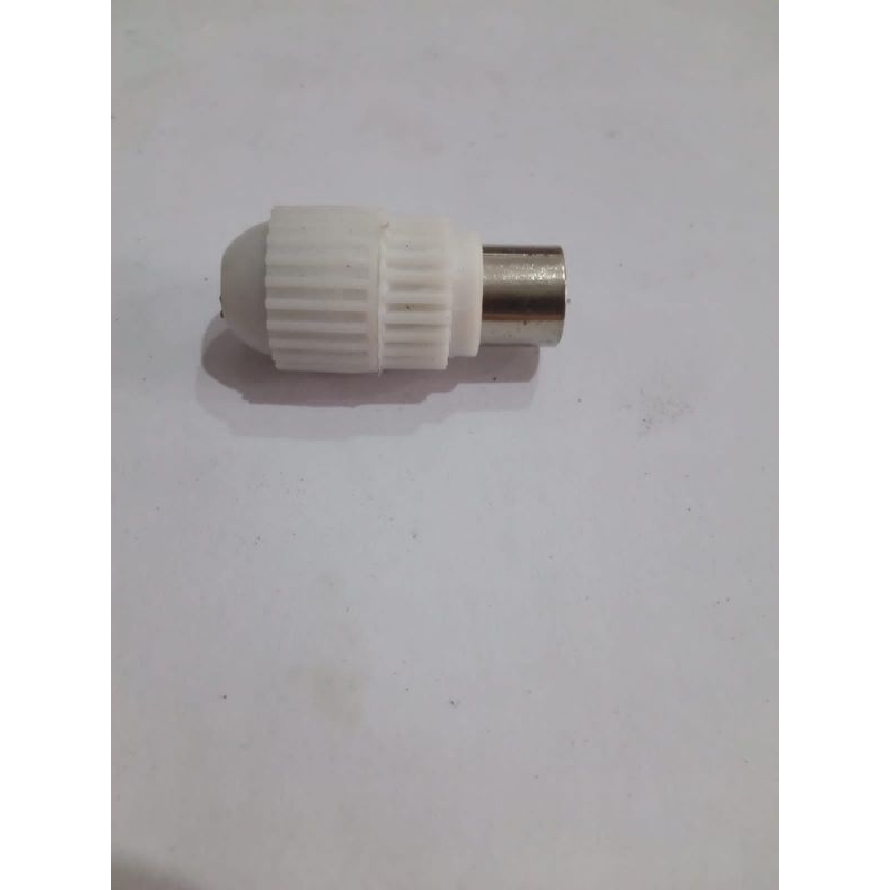 Jual Jack Antena Tv Jantan Plastik/ Colokan Tv | Konektor Antena ...