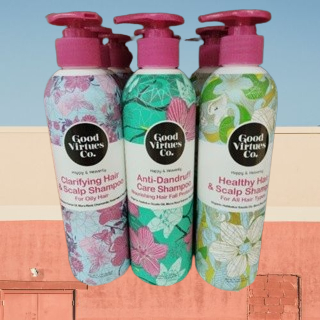 Jual GVC Shampoo 300ml - Good Virtues Co Shampoo 300ml - Anti Dandruff ...