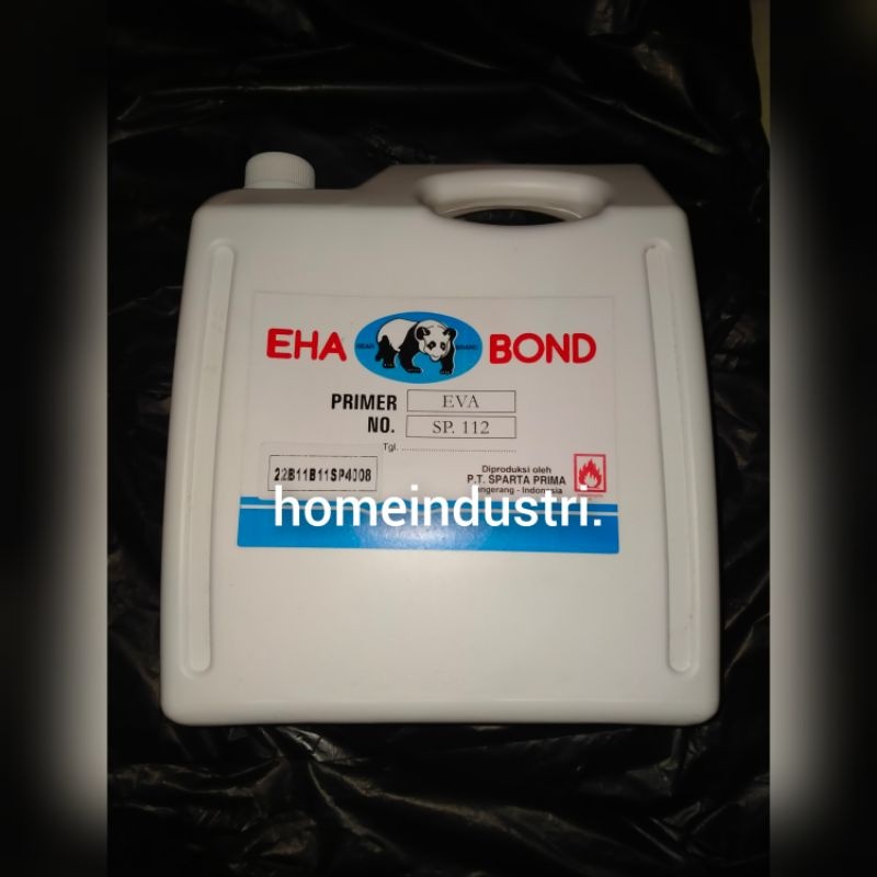 Jual eha bond eva sp 112 5 liter primer eva pvc dan spon pencuci bahan eva pembersih bahan ...