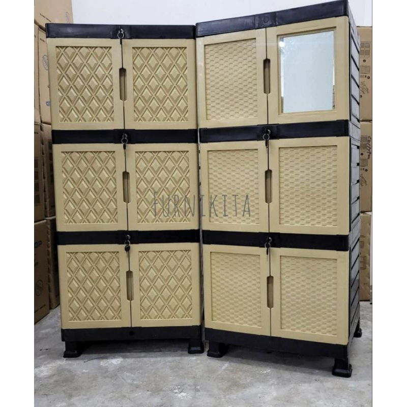 Jual LEMARI GUNPLAS S3 (TANPA KACA) | Shopee Indonesia