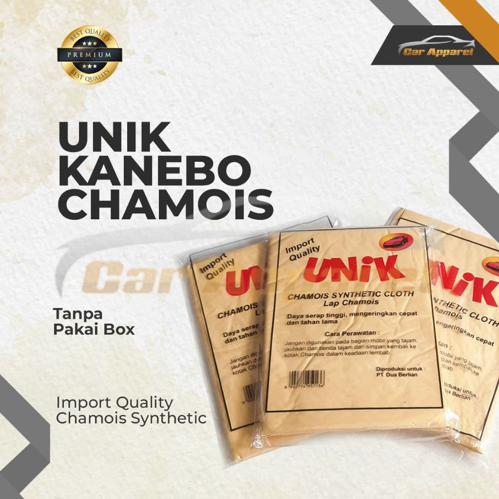 Jual Unik Kanebo Refill 43x32cm Lap Chamois Mobil Motor | Shopee Indonesia