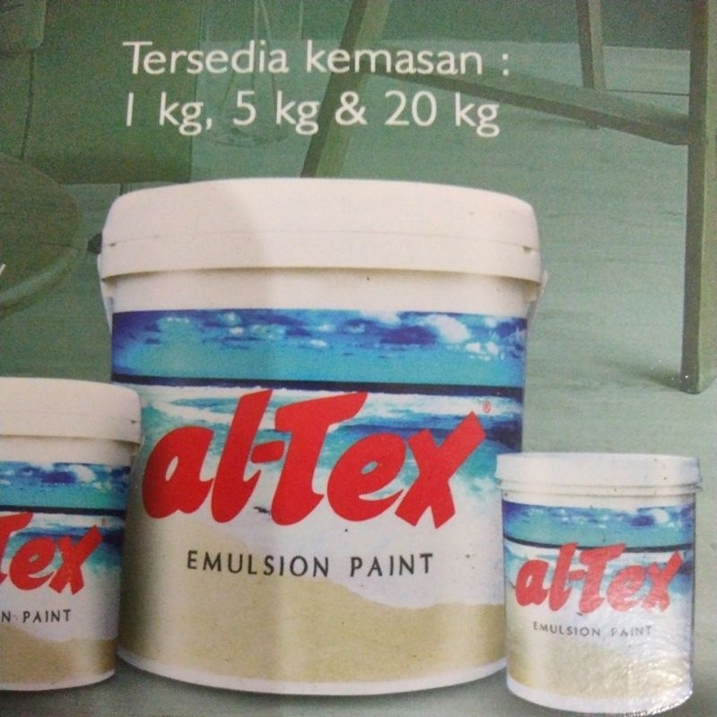 Jual Altex emulsion paint. cat tembok interior 20 kg | Shopee Indonesia