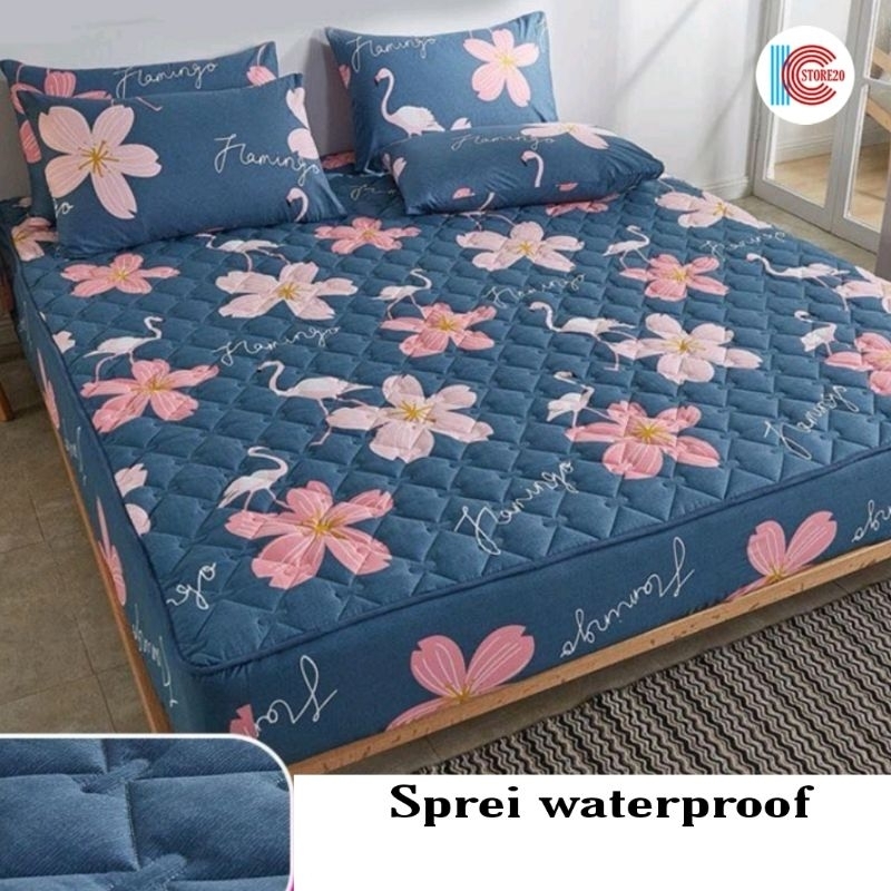 Jual Sprei Waterproof / Sprei Protector bermotif / Sprei anti air ...