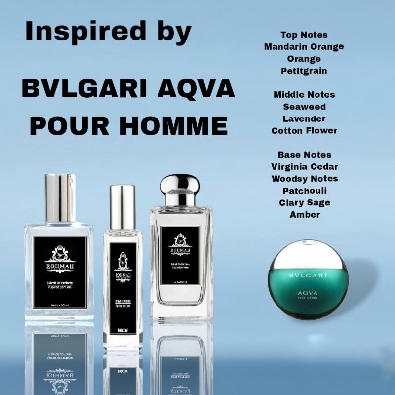 Jual Parfum BULGARI AQUA POUR HOMME .Parfum Pria (Extrait de Perfume ...