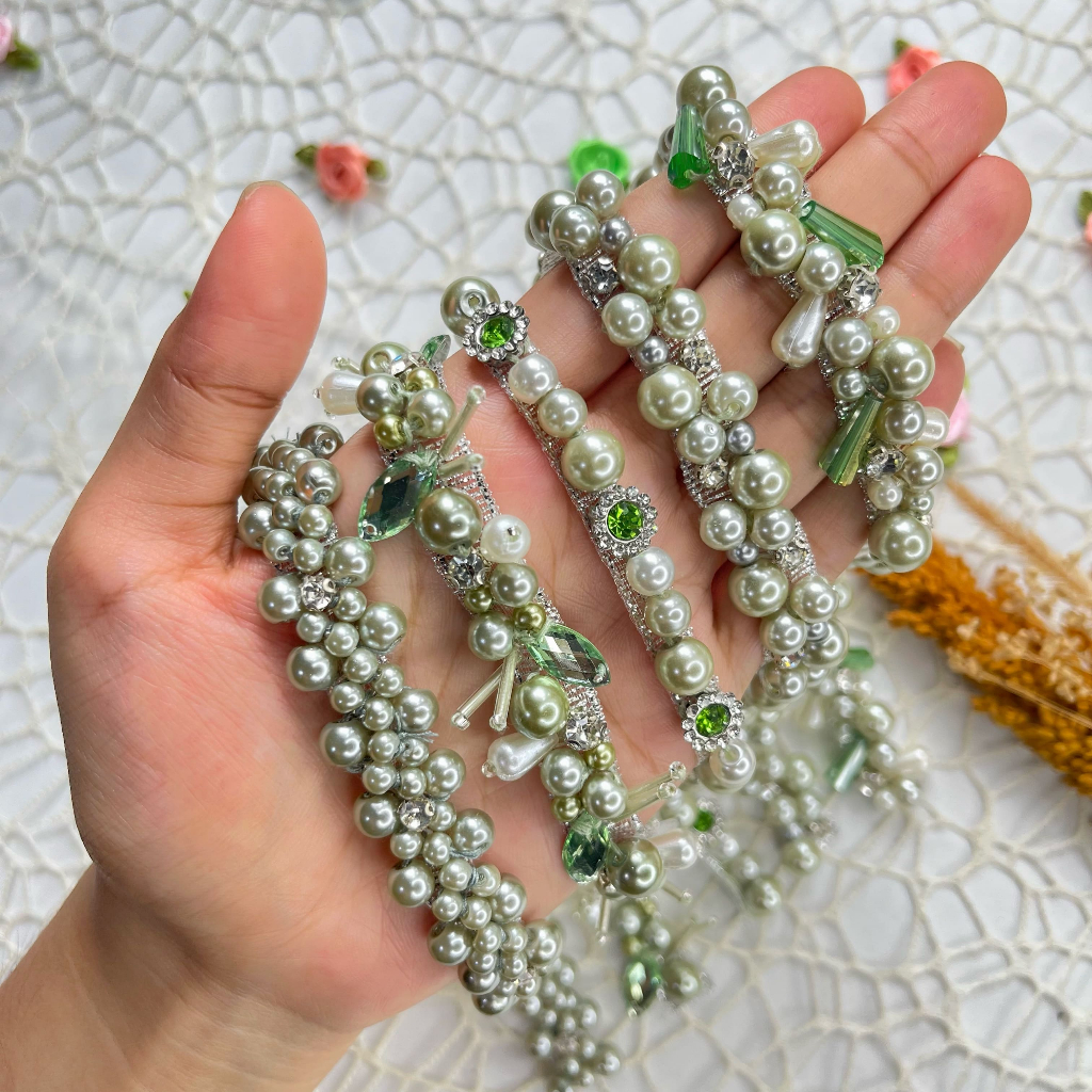 Jual Payet Rangkai Mutiara Sage Series / Payet Mutiara / Payet Leher ...