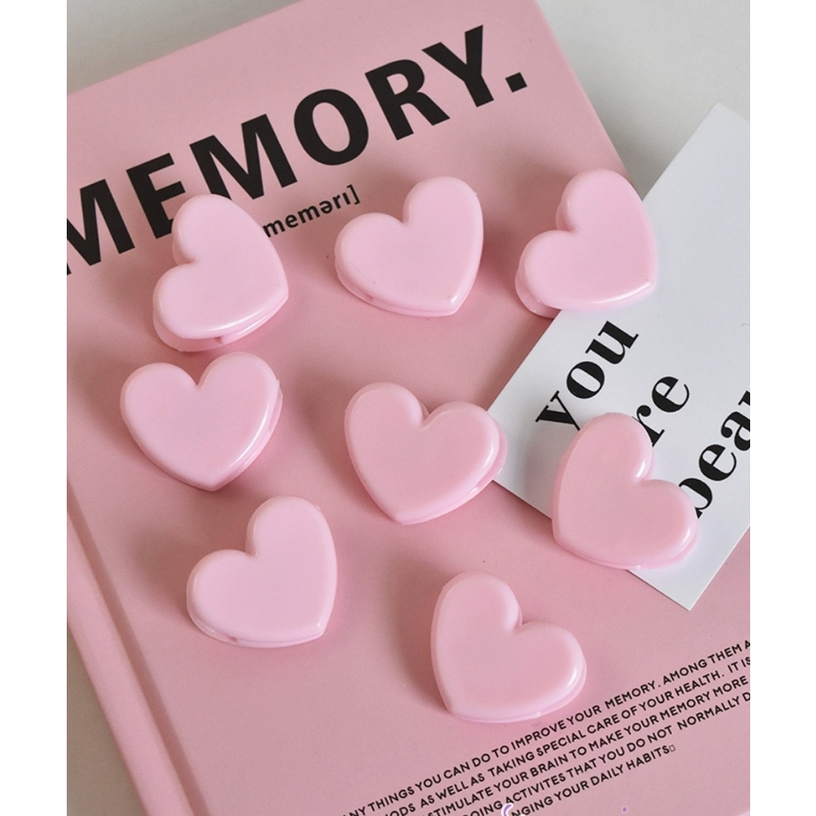 Jual Z08 Cute clip Heart /Paper clip Klip Kertas Hati Penjepit Kertas ...