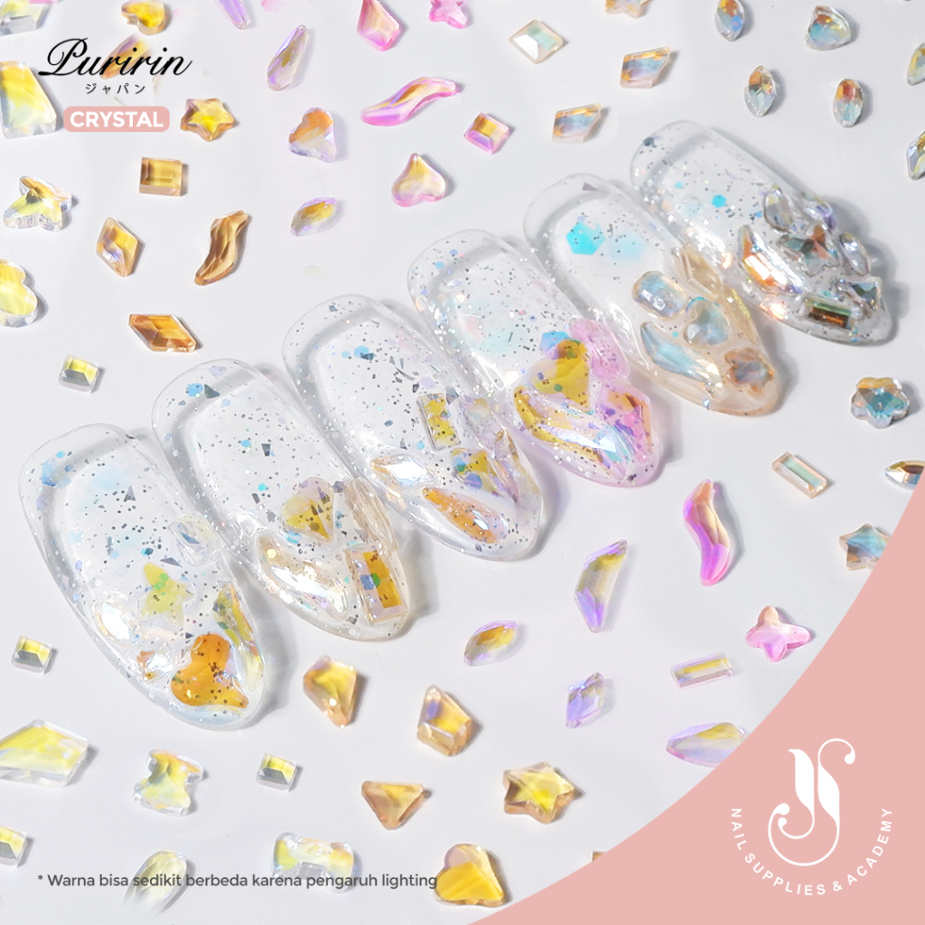 Jual PURIRIN TWINKLING STONE Jewelry Aksesoris Kuku Nail Art Japan ...