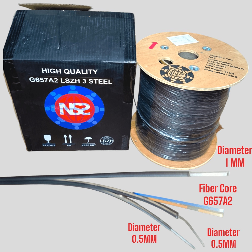 Jual KODE J67Y dropcore 2 core 3 seling NS2 high quality fiber optic ...