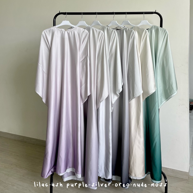 Jual RESTOK 20 Maret Chafia dress/ chafia abaya/chafia gradasi/dress ...