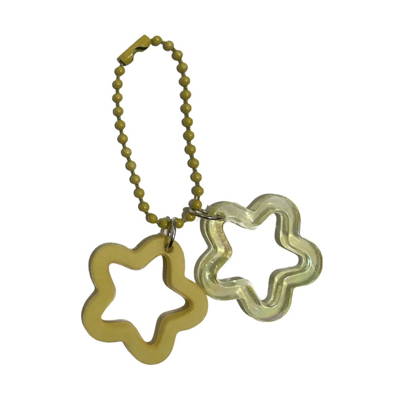 Jual Keychain Bintang Bulat | Keychain Bintang Rantai | Aksesoris ...