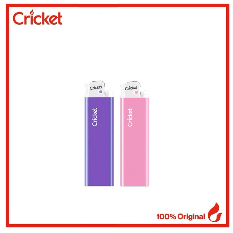 Jual Korek Api Cricket Pastel Gas Lighter Limited Edition Lilac & Baby ...