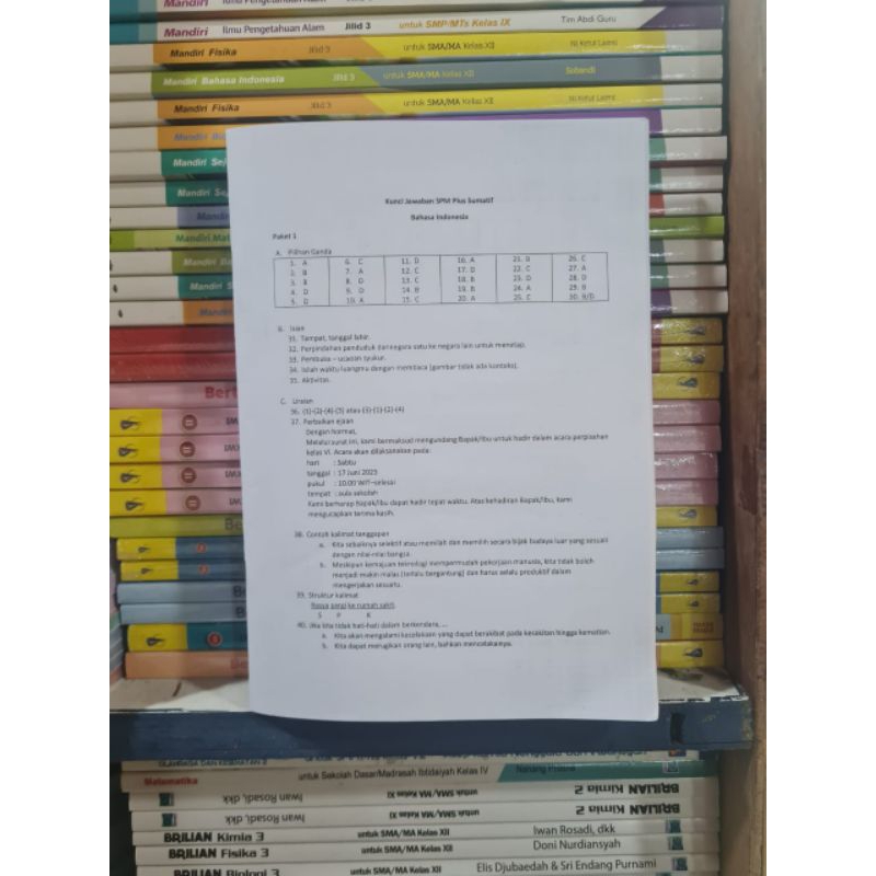 Jual ORIGINAL Buku SPM Plus Sumatif 2024 SD / MI SPM Plus US SD 2024 ...