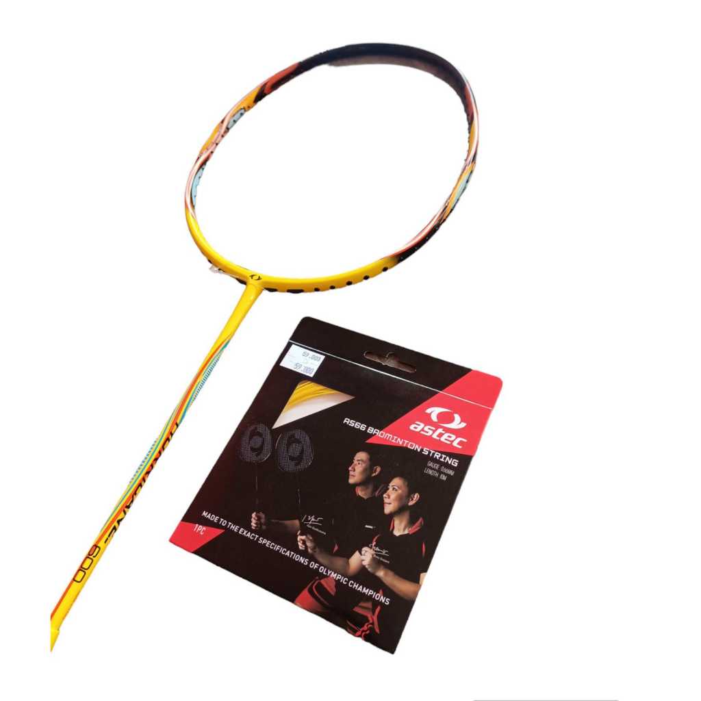 Jual Astec Raket Hurricane 600 free String Original | Shopee Indonesia