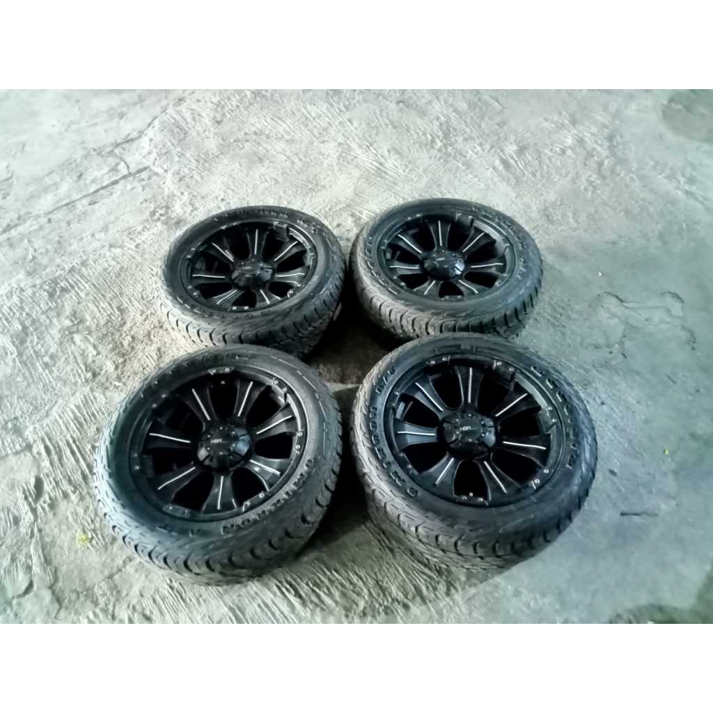 Jual VELG BEKAS COPOTAN RACING HSR YAWOSI R20 COCOK BUAT FORD RANGER PAJERO HYLUX FORTUNER RING ...