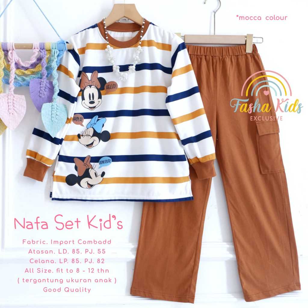Jual [[ NEW ARRIVAL ]] SETCEL KATUN COMBED ANAK USIA 7-11 TAHUN FASHION ...