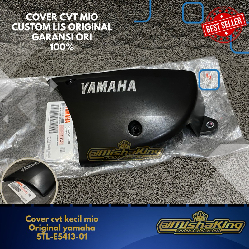 Jual Cover cvt mio sporty smile custom lis silver | Shopee Indonesia