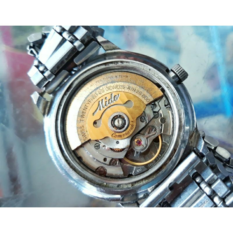 Jual Jam Tangan Vintage Mido Commander Automatic Original | Shopee ...