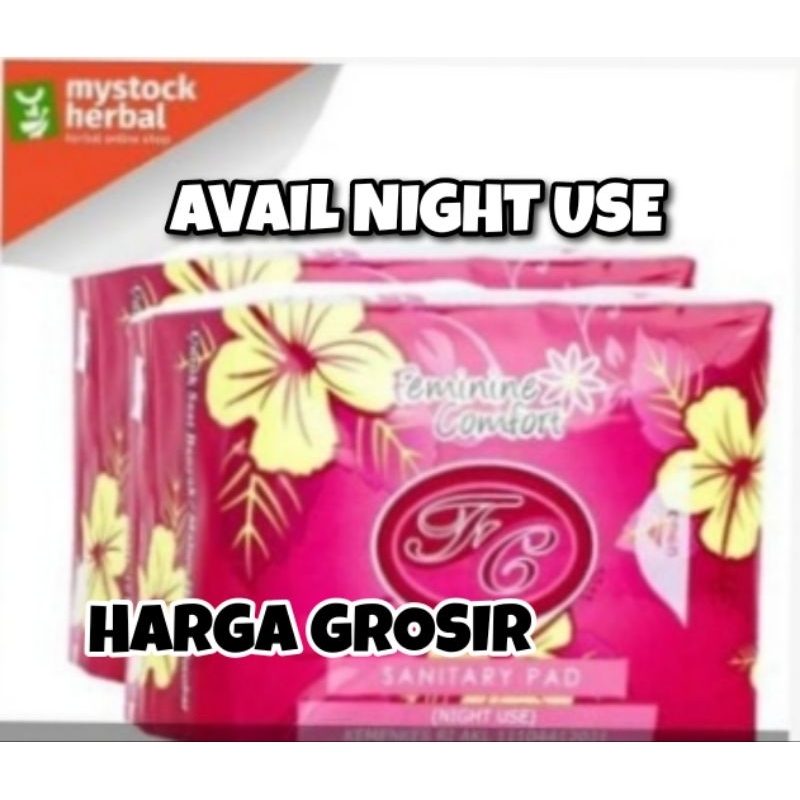 Jual AVAIL NIGHT USE PEMBALUT HERBAL Malam Hari Lebih Panjang dan ...