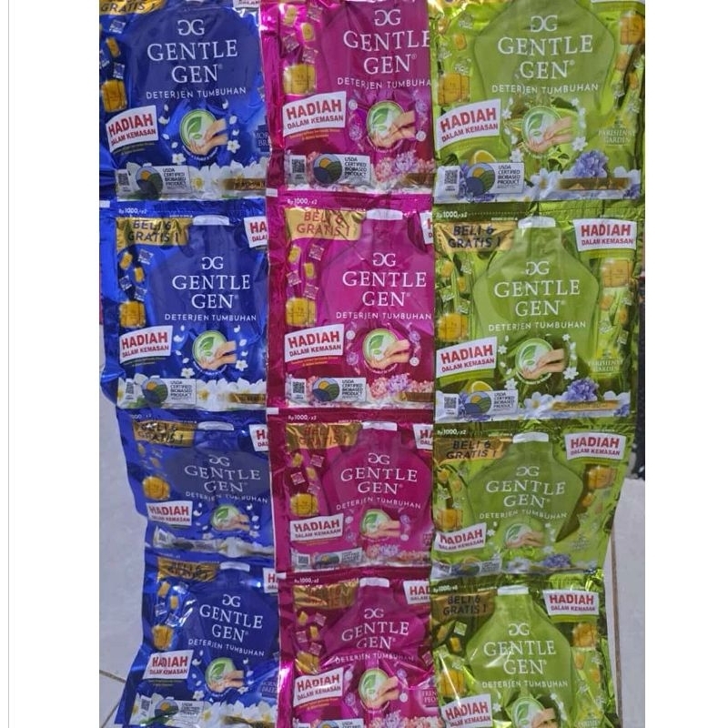 Jual Gentle Gen Sachet isi 14 | Shopee Indonesia