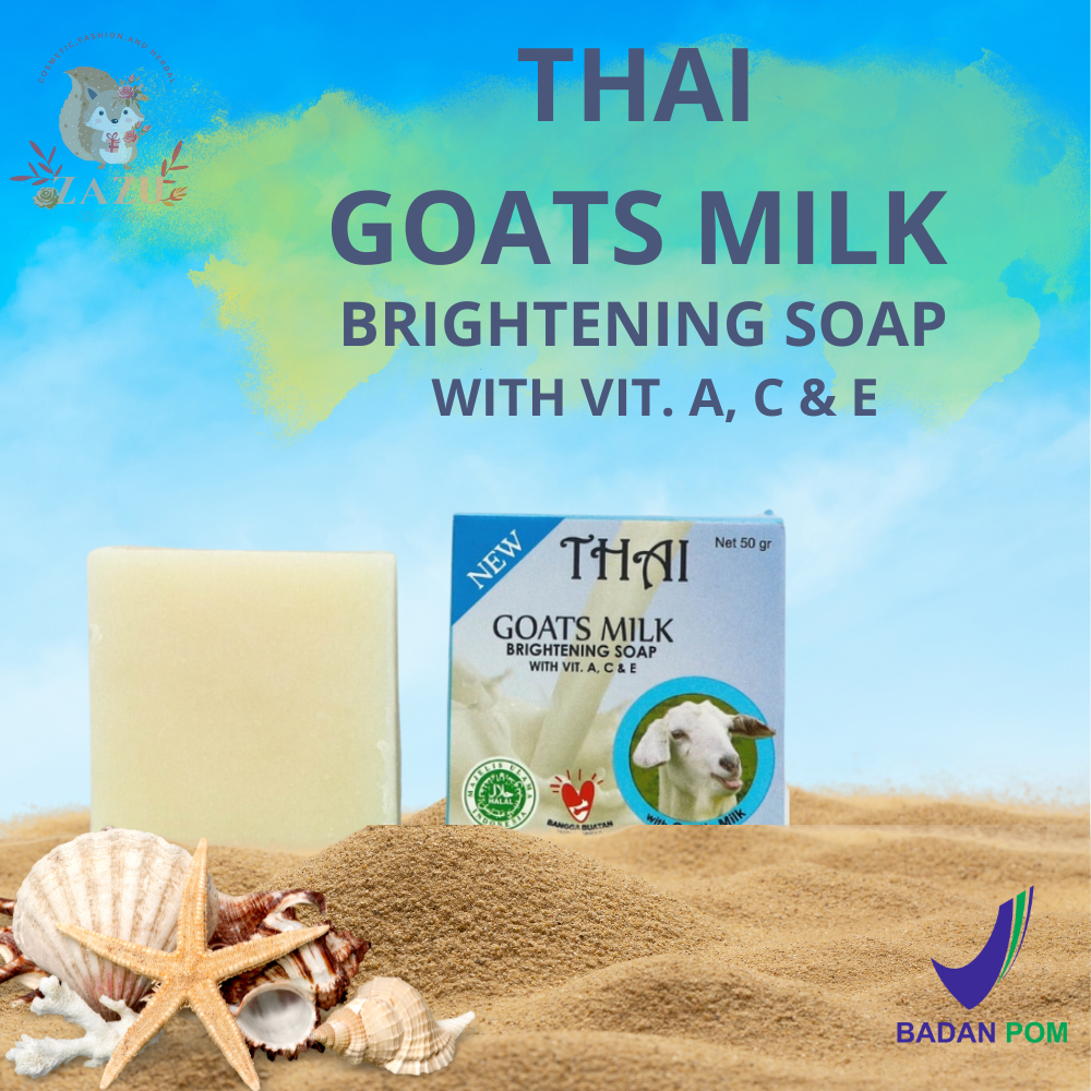 Jual THAI GOATS MILK SOAP | Sabun batang Mandi Pemutih Seluruh Tubuh ...