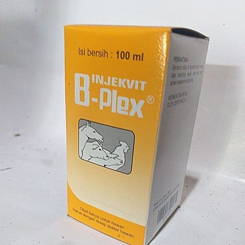 Jual B-PLEX injekvit vitamin b komplek cair hewan ternak 100 ml | Shopee Indonesia