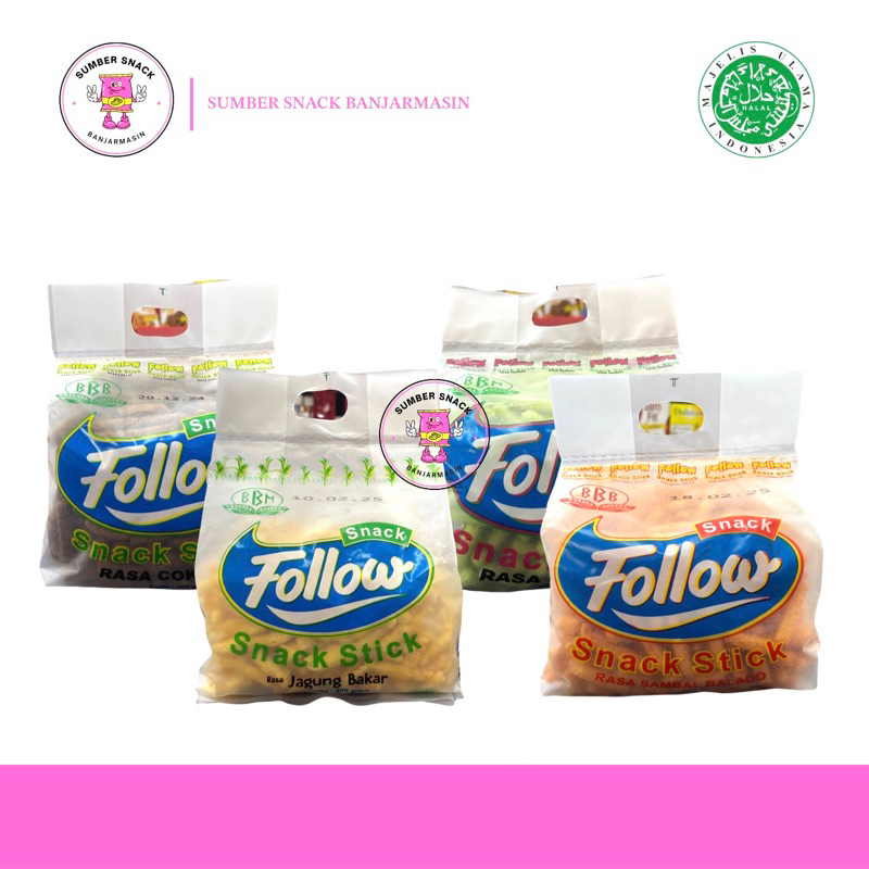 Jual Snack Stick Follow (4 Varian Rasa) (200g) | Shopee Indonesia