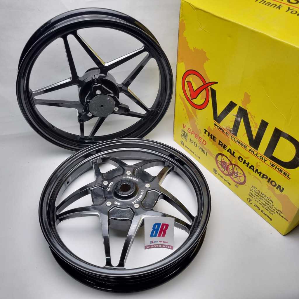 Jual VELG VELEK VND V SPEED 185x14 & 215x14 AEROX 155 OLD / AEROX 155 NEW | Shopee Indonesia